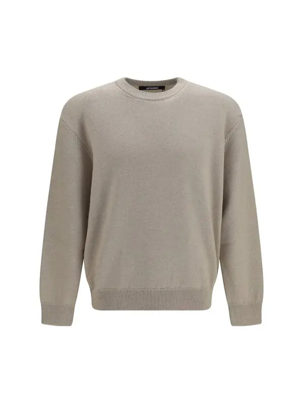 Jacquemus La Maille Moulin Sweater - Cream