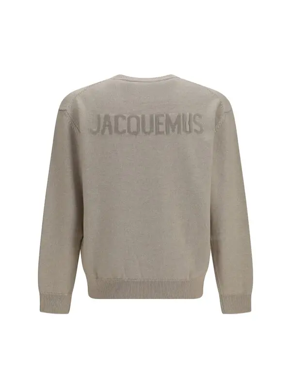 Jacquemus La Maille Moulin Sweater - Cream