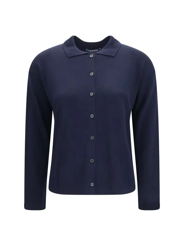 Max Mara S Chiara Virgin Wool Cardigan - Blue