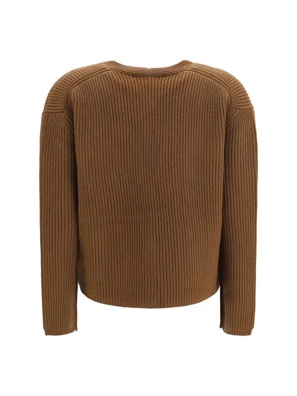 Max Mara Filtro Wool And Cashmere Cardigan - Brown
