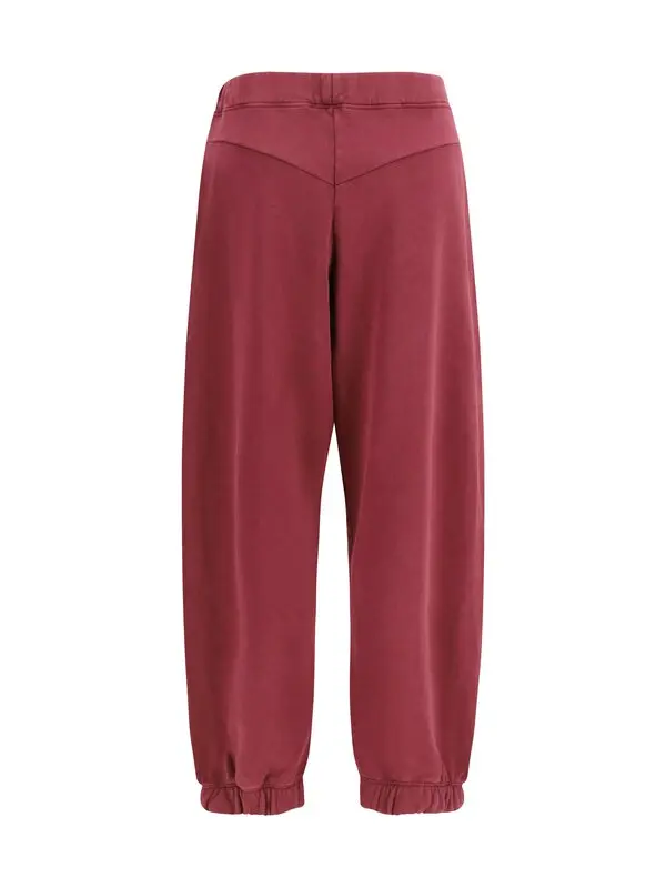 Off-White Off Stamp Balloon Sweatpants - Purple