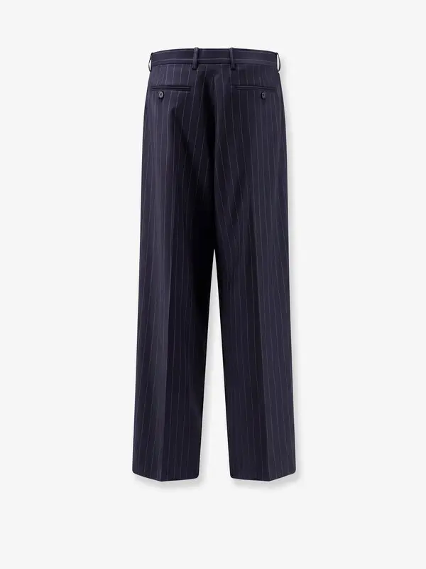 Givenchy Double Pleat Wool Trousers