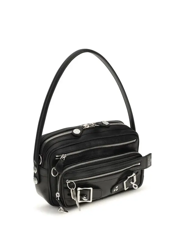 Acne Studios Camero Party Belts Shoulder Bag - Black