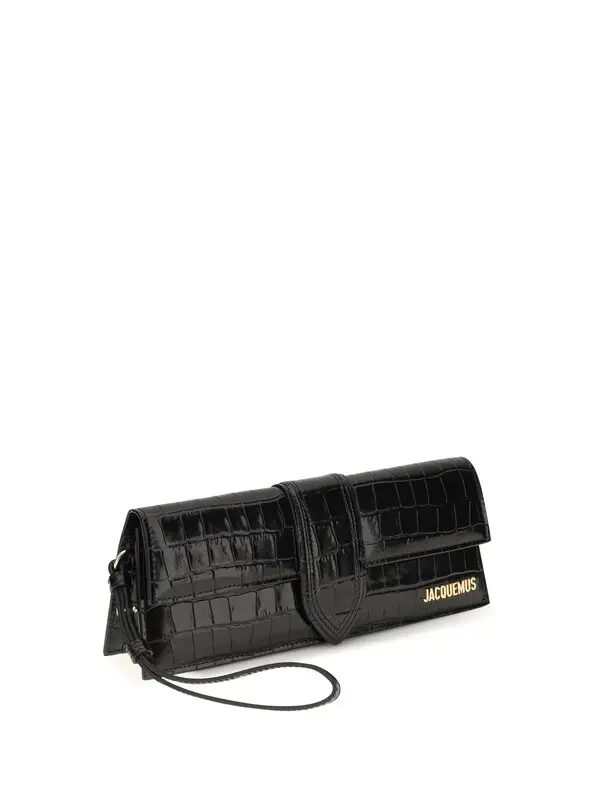 Jacquemus Crocodile-effect Bambino Pouch