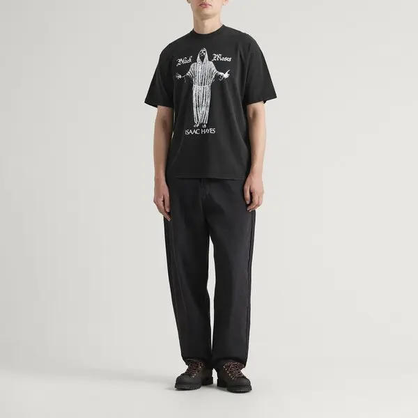 BUTTER GOODS Black Moses T-shirt