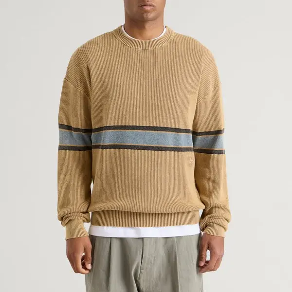 BUTTER GOODS Break Knit Jumper - Washed Tan