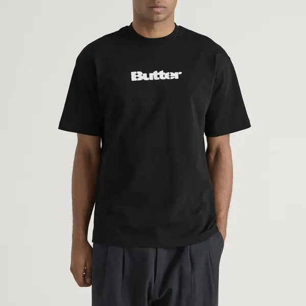 BUTTER GOODS Stencil Logo T-shirt