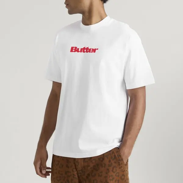 BUTTER GOODS Stencil Logo T-shirt