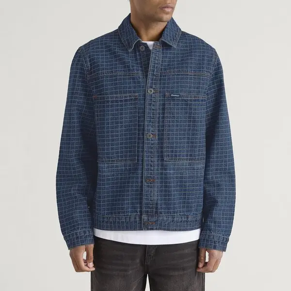 BUTTER GOODS Grid Denim Jacket