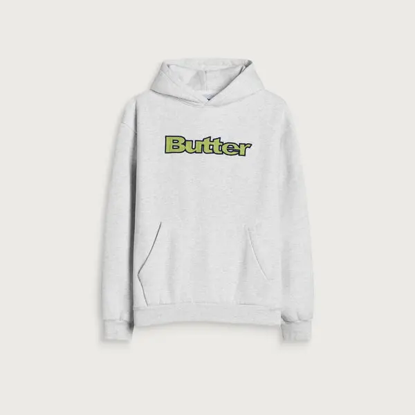 BUTTER GOODS Ripstop Logo Applique Hoodie