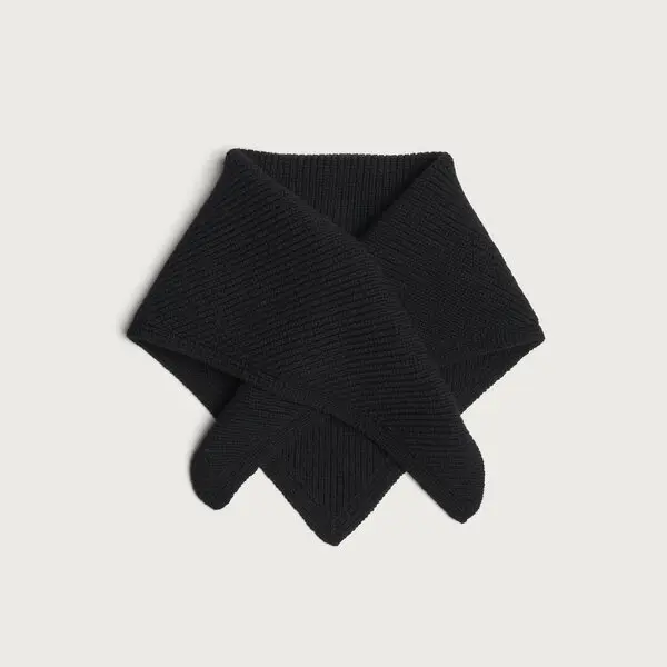 Studio Nicholson Triangle Scarf - Black