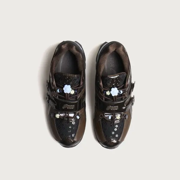Asics X Cecilie Bahnsen Gel-kinetic Fr - Black/black Coffee