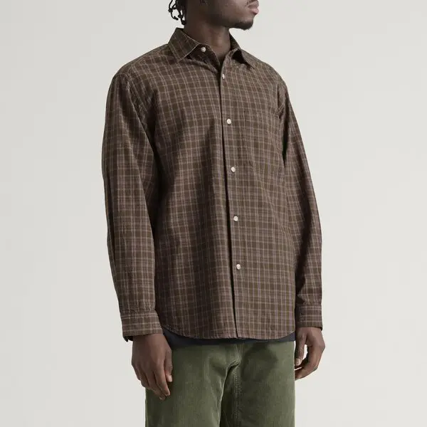 Gramicci Heavyweight Checkered Shirt - Violet