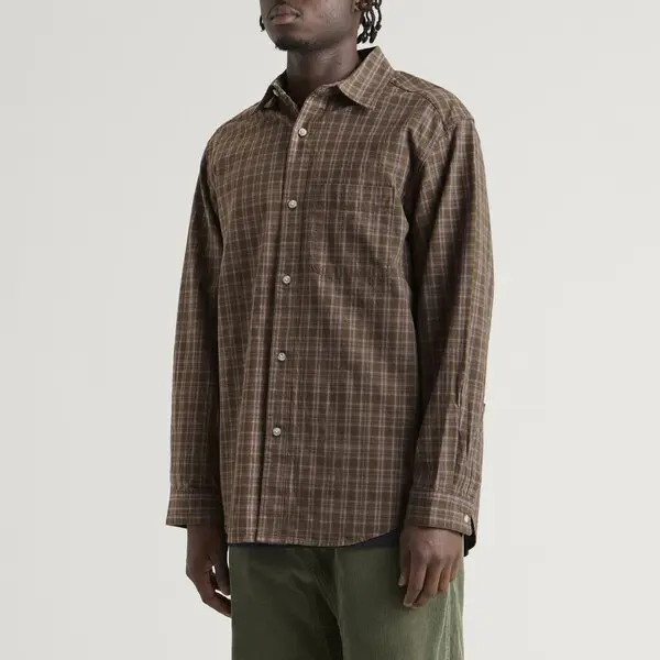 Gramicci Heavyweight Checkered Shirt - Violet