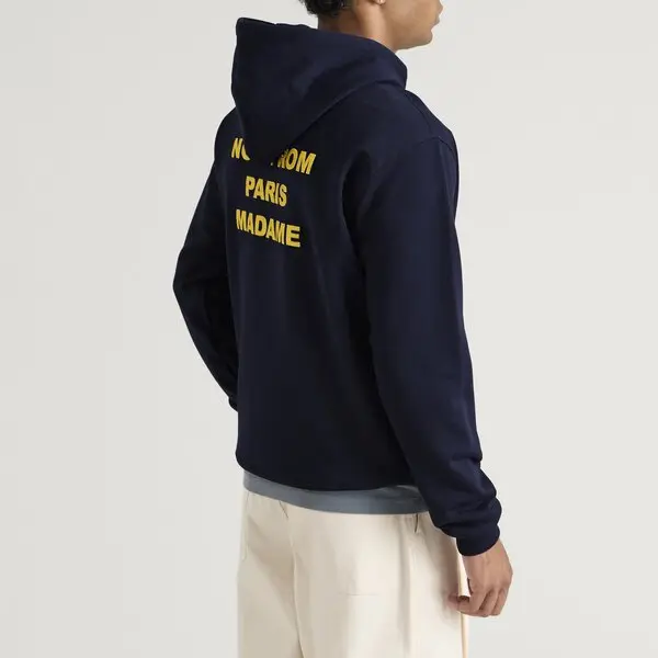 Drole De Monsieur Bold Slogan Hoodie