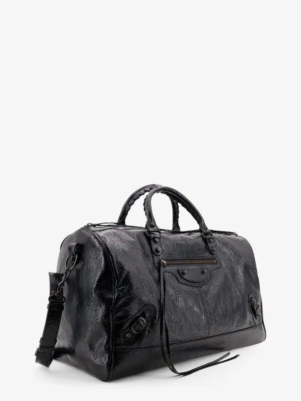 Balenciaga Le City Boston L Leather Handbag