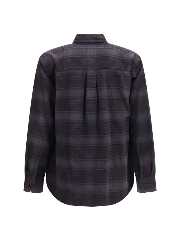 Our Legacy Above Checked Shirt - Gray