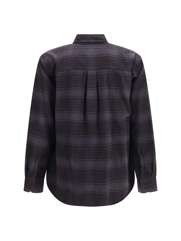 Our Legacy Above Checked Shirt - Gray