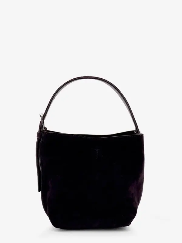 TOTEME Small Belted Suede Handbag - Multicolor