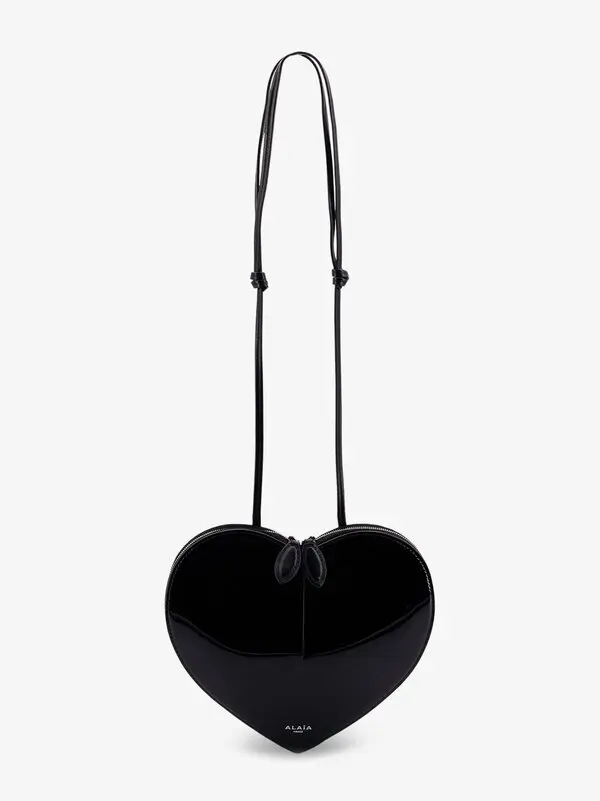 Alaïa Le Coeur Patent Leather Crossbody Bag - Multicolor