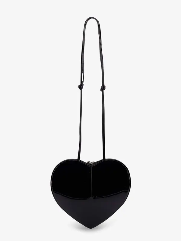 Alaïa Le Coeur Patent Leather Crossbody Bag - Multicolor