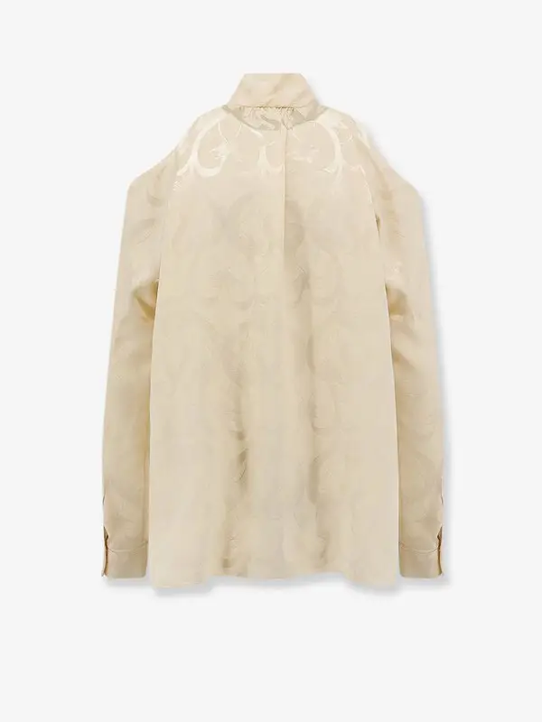 Dior Silk Top With Floral Print - Multicolor