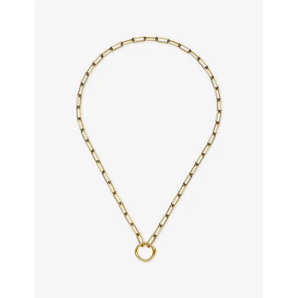 MISSOMA Harris Reed X Interlinked 18ct Pvd-plated Stainless-steel Chain Necklace - Gold