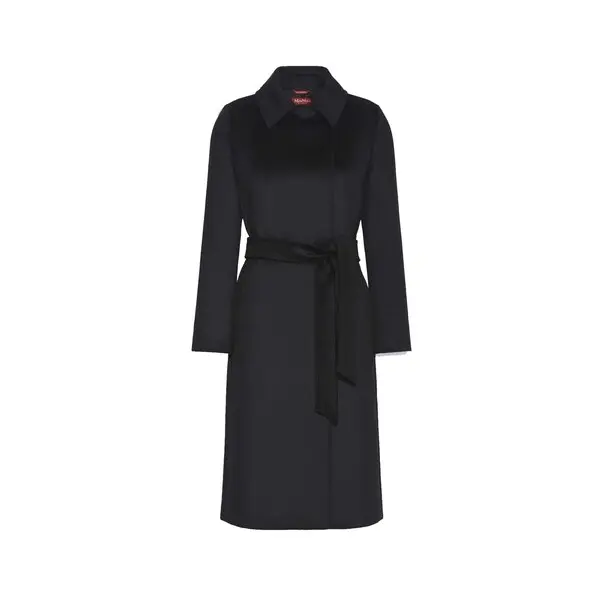 Max Mara Bcollag Wool Coat - Black