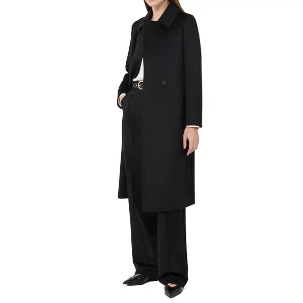 Max Mara Bcollag Wool Coat - Black