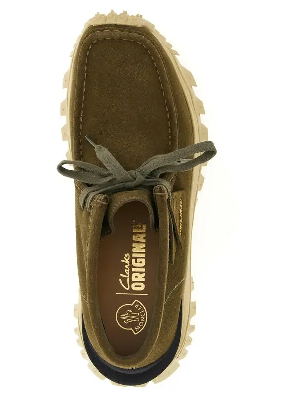 Moncler Clarks 'trailgrip Wallabee Gtx' Ankle Boots - Green