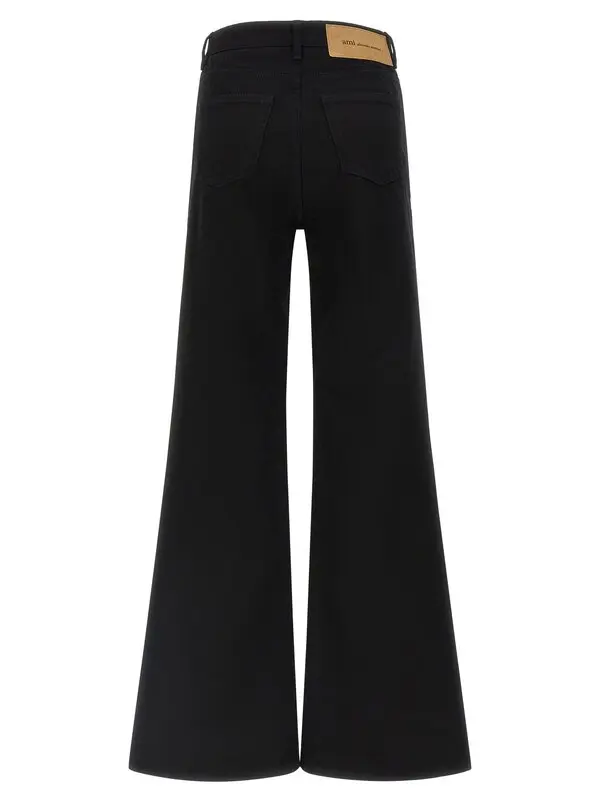 AMI Paris Flared Leg Jeans