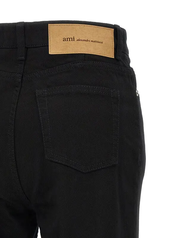 AMI Paris Flared Leg Jeans