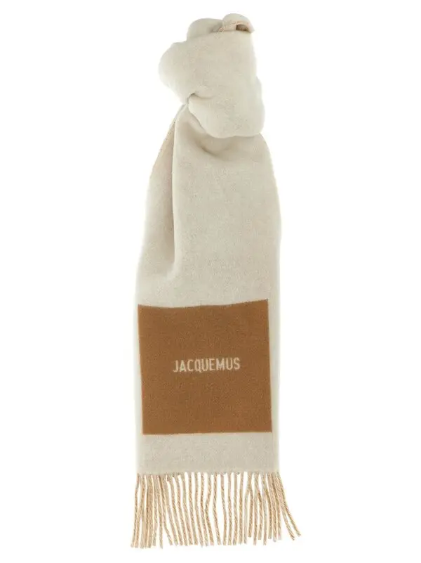Jacquemus L'echarpe Rond Carré Scarf