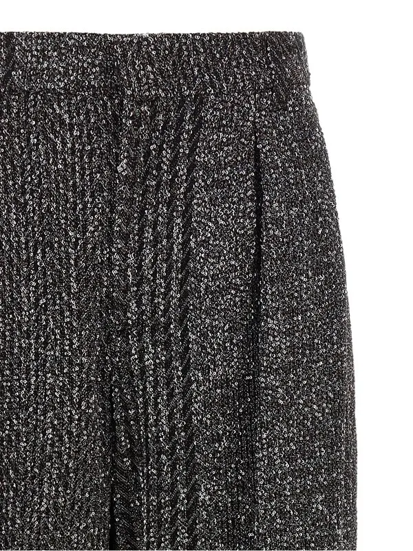 Missoni Lamé And Sequin Yarn Pants