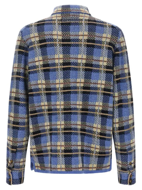 Guest In Residence Plaid Work' Shirt