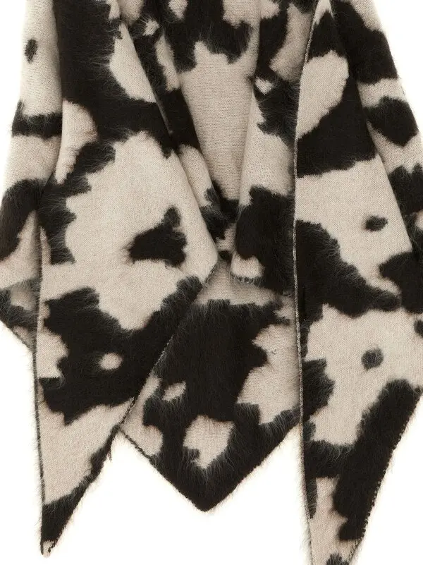 Guest In Residence Grizzly Cowhide' Scarf
