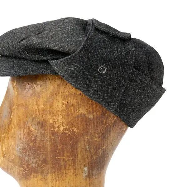 Ralph Lauren Wool-cotton Herringbone Earflap Cap