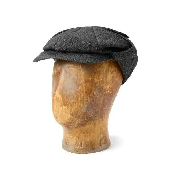 Ralph Lauren Wool-cotton Herringbone Earflap Cap