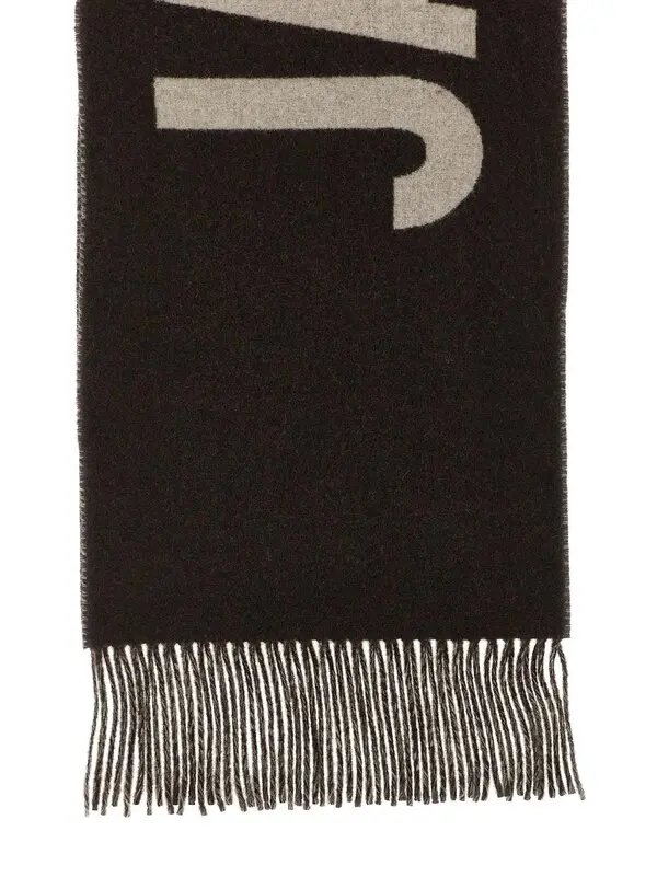 Jacquemus L'echarpe Scarf - Brown