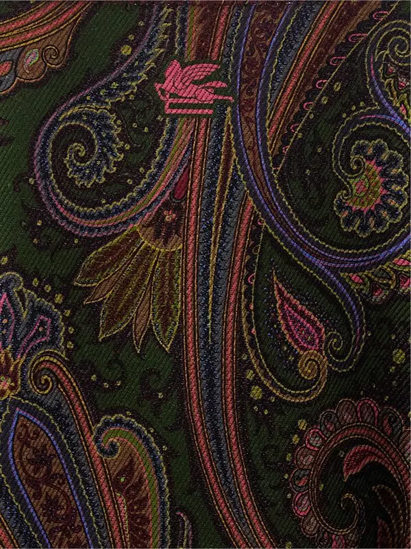 Etro Reversible Paisley Dégradé Cape