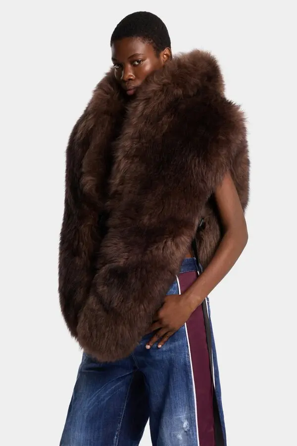 Dsquared2 Après Ski Fur Vest