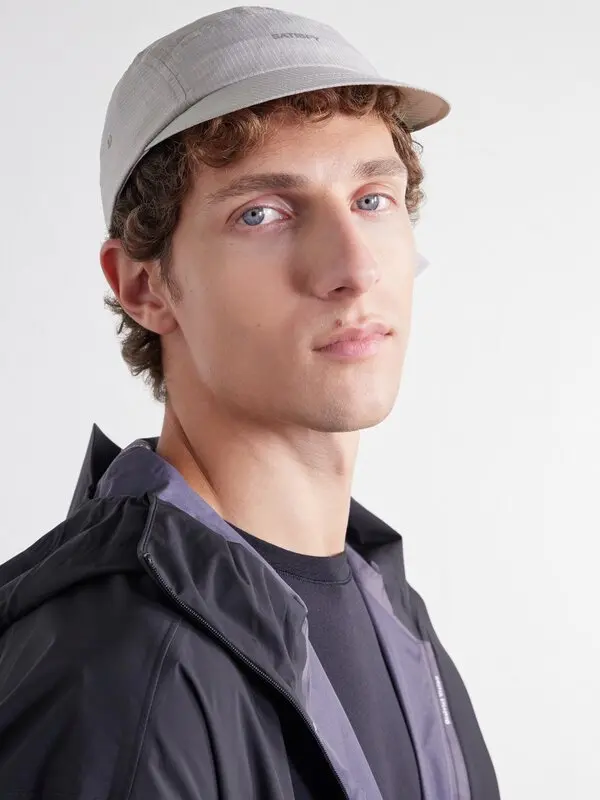 Satisfy Air Trail Logo-print Rippy™ Cap - Gray