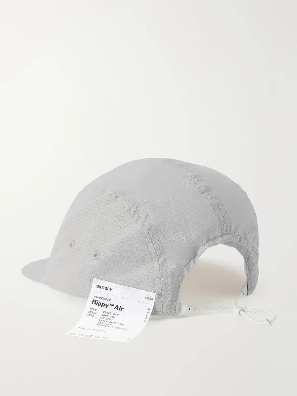 Satisfy Air Trail Logo-print Rippy™ Cap - Gray