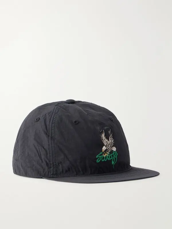 Satisfy Flitesilk Logo-embroidered Panelled Shell Cap