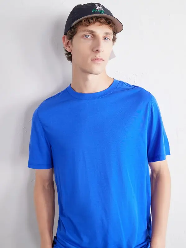 Satisfy Flitesilk Logo-embroidered Panelled Shell Cap