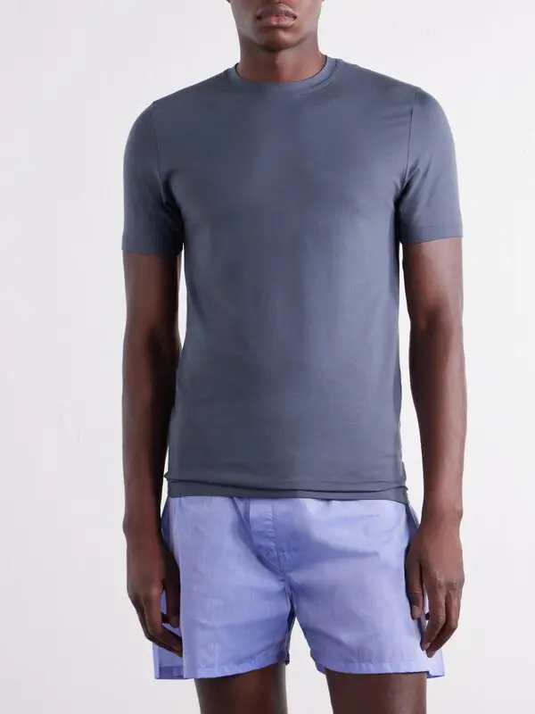 Zimmerli Pureness Stretch-micro Modal T-shirt