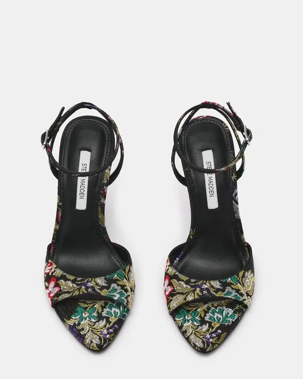 Steve Madden Bossa Brocade Pointed Toe Heels