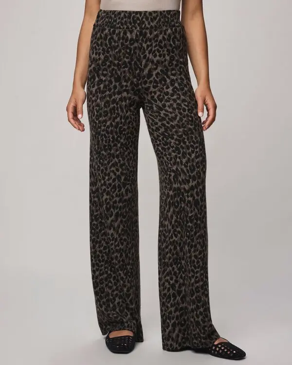Splendid Leopard Lounge Sweater Pant