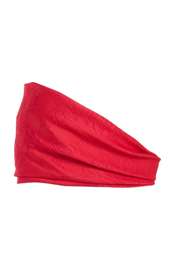 Monique Lhuillier Silk-blend Draped Cape