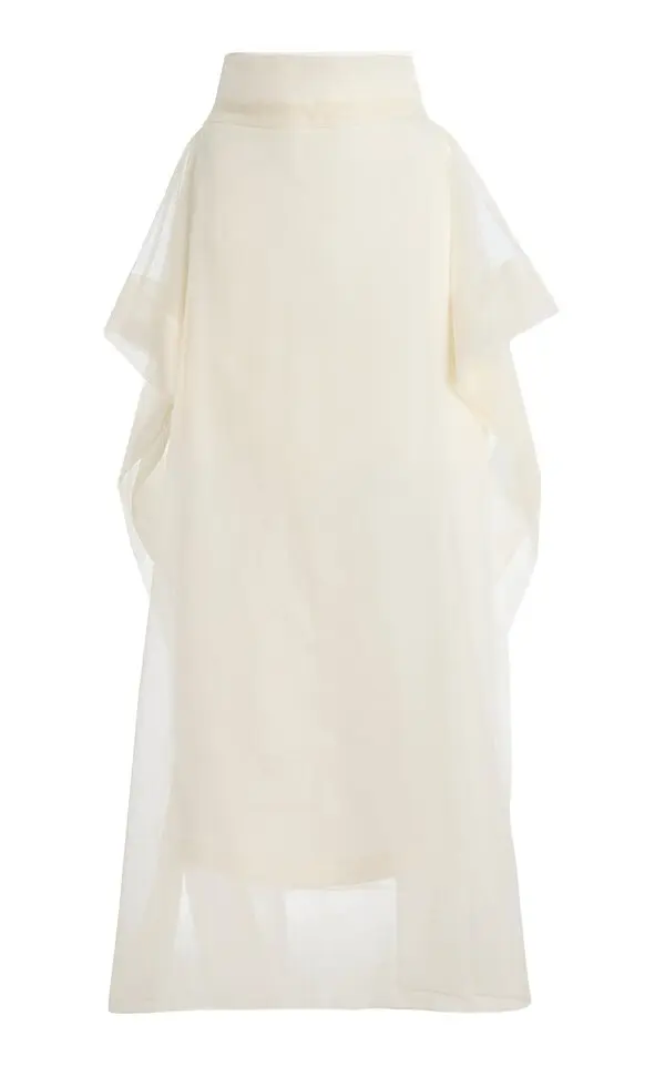 SLOAN Exclusive The Cascade Organza Maxi Skirt